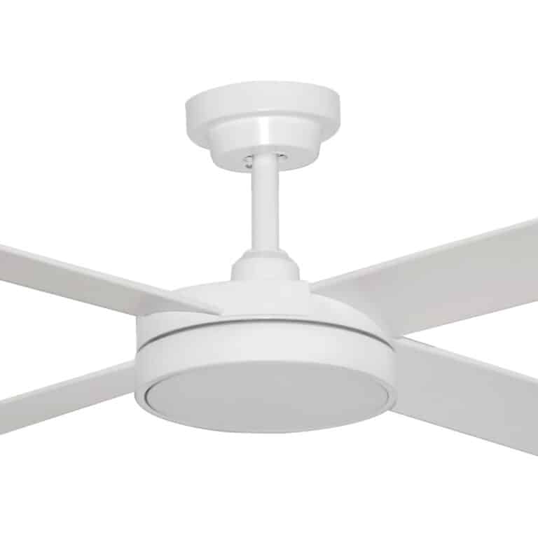 Hunter Pacific Pinnacle 2 52" DC Ceiling Fan with LED Light. White ...